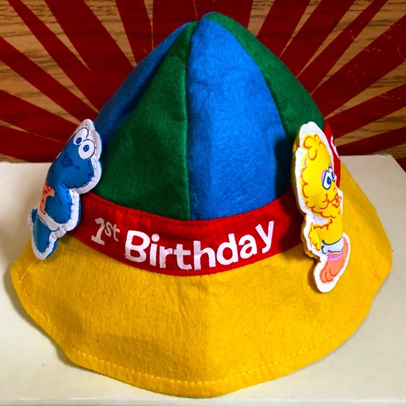 Sesame Street | Accessories | 206 Sesame Street Happy St Birthday ...